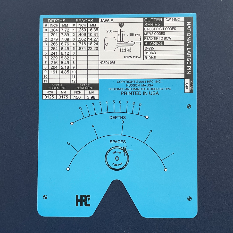 New HPC Replacement Code Cards for 1200 CMB Blitz - Free Shipping ...