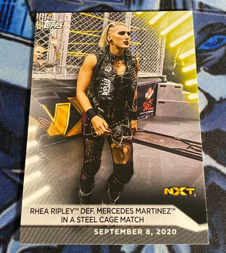 2021 TOPPS WWE WOMEN'S DIVISION ROSTER WRESTLING CARD RHEA RIPLEY 72 | eBay