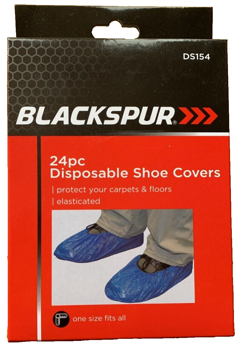 24pc Blackspur Disposable Shoe Cover Set | eBay