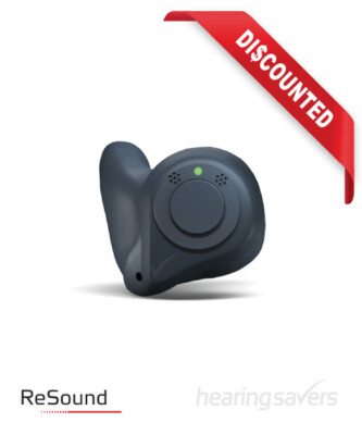 NEW ReSound OMNIA 9 custom rechargeable hearing aid from Hearing Savers ...
