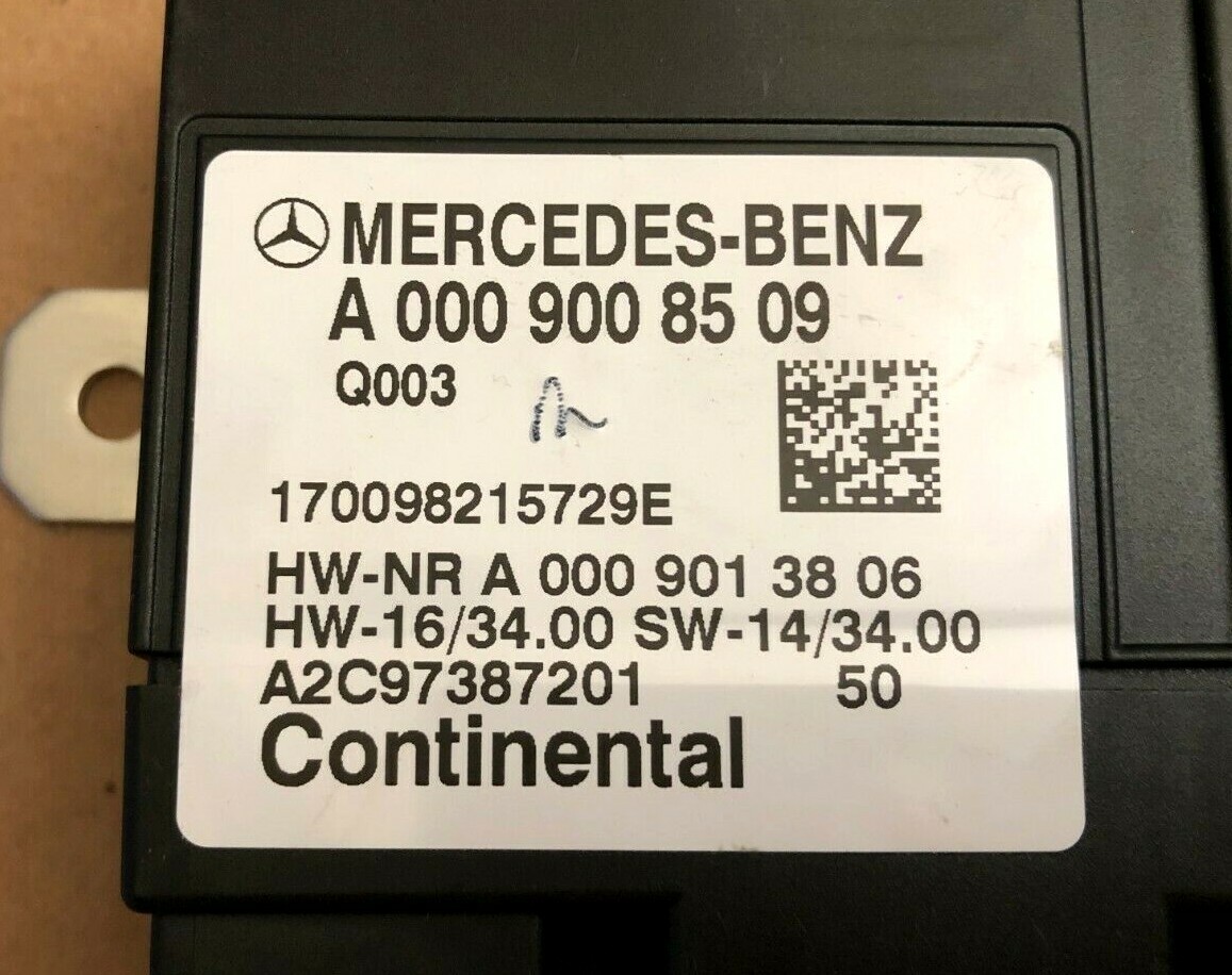 Mercedes Benz Control Unit Module, PART# 0009008509, 0009013806 ...