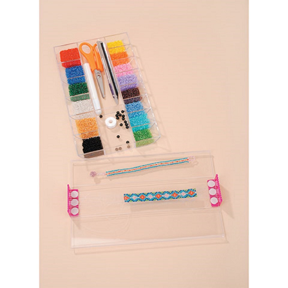 Bead Weaving Starter Kit DIY Woven Beaded Jewelry Bracelets Earrings ...