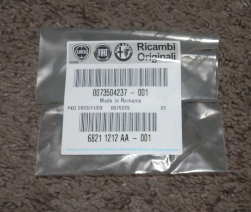 NEW Genuine OEM Mopar Fuel Injector Supply Tube Kit CSSMZ46EAA~2014-19 ...