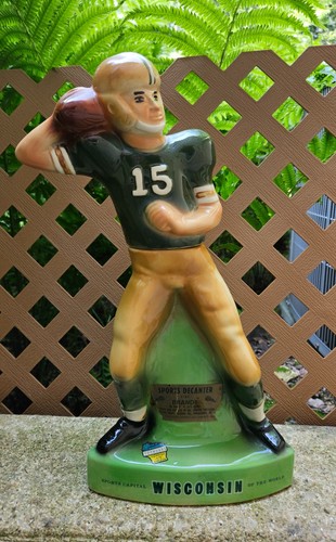Vintage Football Player Ceramic Decanter, Player No. 15 | eBay