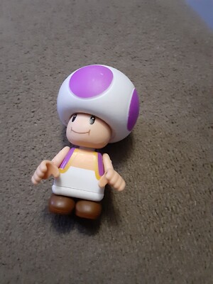 2012 K'Nex Nintendo Super Mario Purple Toad Mini Figure | eBay