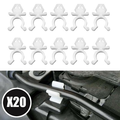 20pcs Clamp Hood Rod Clips for Nissan Pathfinder Navara Skyline XTrail ...