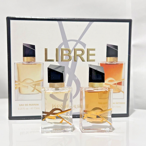 New YSL 2PC Libre Collection EDP Perfume Splash Mini Duo Set~2x 7.5ml/0 ...