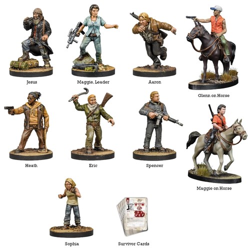 The Walking Dead All Out War Miniatures Game Hilltop Collection | eBay