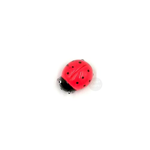 Tiny Red Blown Glass Ladybug Handmade Hand Painted Figurine Animal Home ...