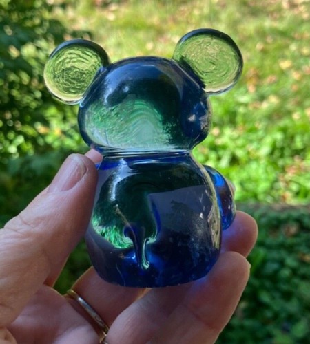 Glass Mouse/Light Blue United States Commemorative Fine Arts Gallery | eBay