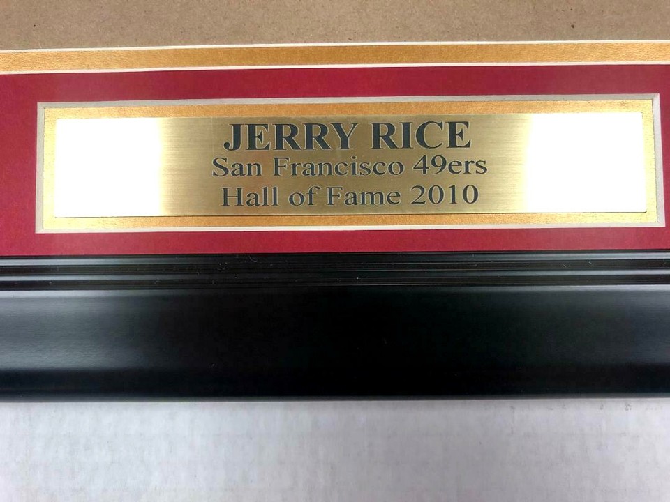 JERRY RICE SAN FRANCISCO 49ER'S FRAMED FRAME KIT 4 YOUR 8X10 HORIZONTAL ...