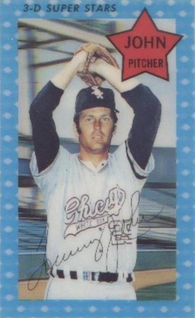 1971 Kellogg's 3-D Super Stars - Tommy John #74 1970 XOGRAPH, 444 ...