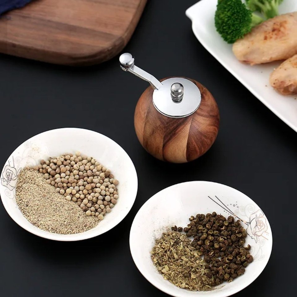 Spherical Pepper Grinder Pepper Mill Manual Pepper Grinder Salt ...