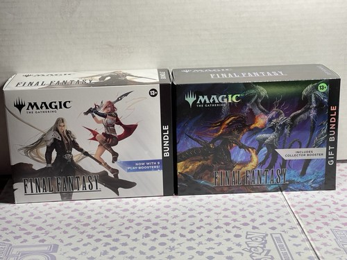 Magic The Gathering: Final Fantasy Bundles - Gift Edition & Regular ...