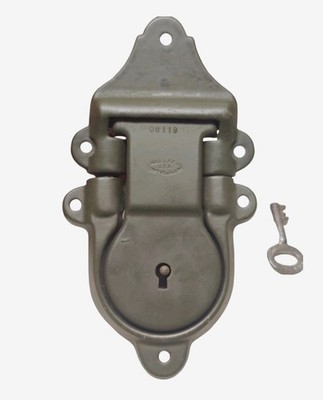 Vtg WW2 US Military Footlocker Eagle Lock Hardware Military Army 1940's ...