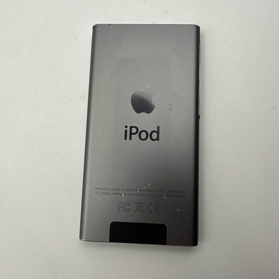 Apple iPod Nano 7th Generation 16GB Grey Model A1446 | eBay