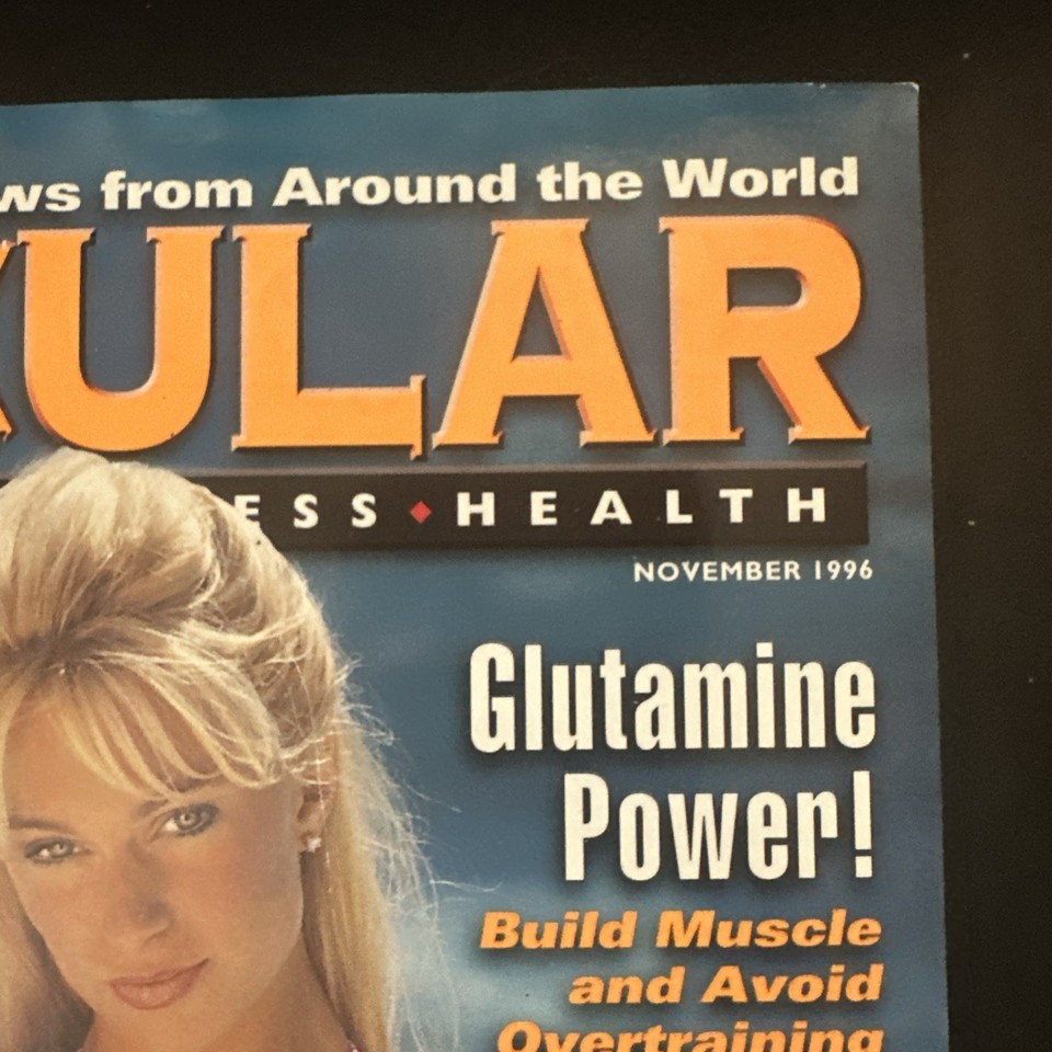 MUSCULAR DEVELOPMENT bodybuilding muscle magazine w Poster NO ...