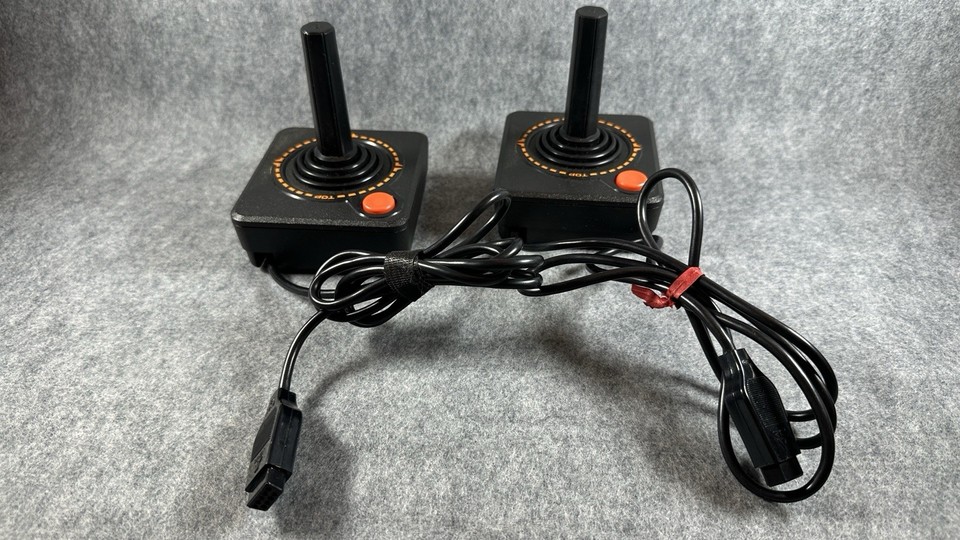 Atari 2600 Joysticks And Paddle Controllers - Untested | eBay