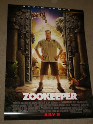 ZOOKEEPER "C" 27x40 ORIGINAL D/S MOVIE POSTER | eBay