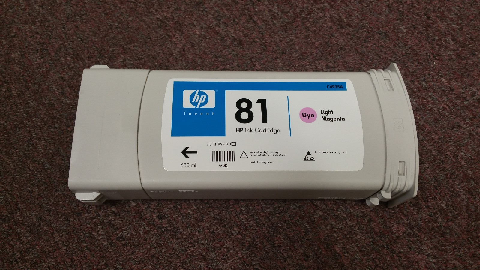 5x HP 81 Ink Cartridge LOT Genuine C4931A, C4933A, C4935A | eBay