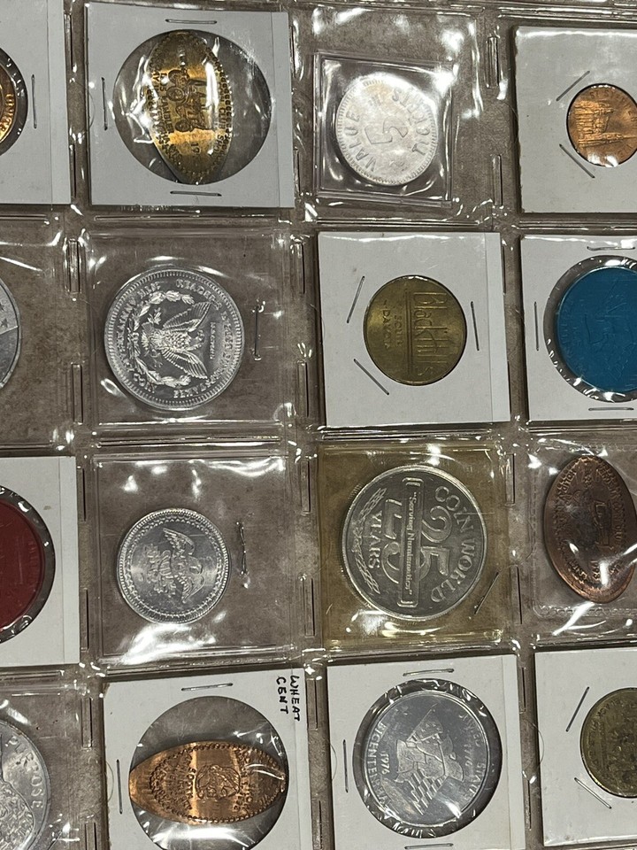 Collection Of 20 Coin Show Coins/Tokens | eBay