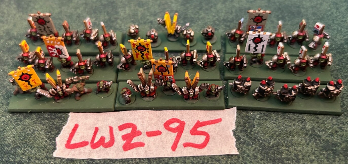 Warhammer Epic 40K Painted Orks Lot LWZ-95 | eBay