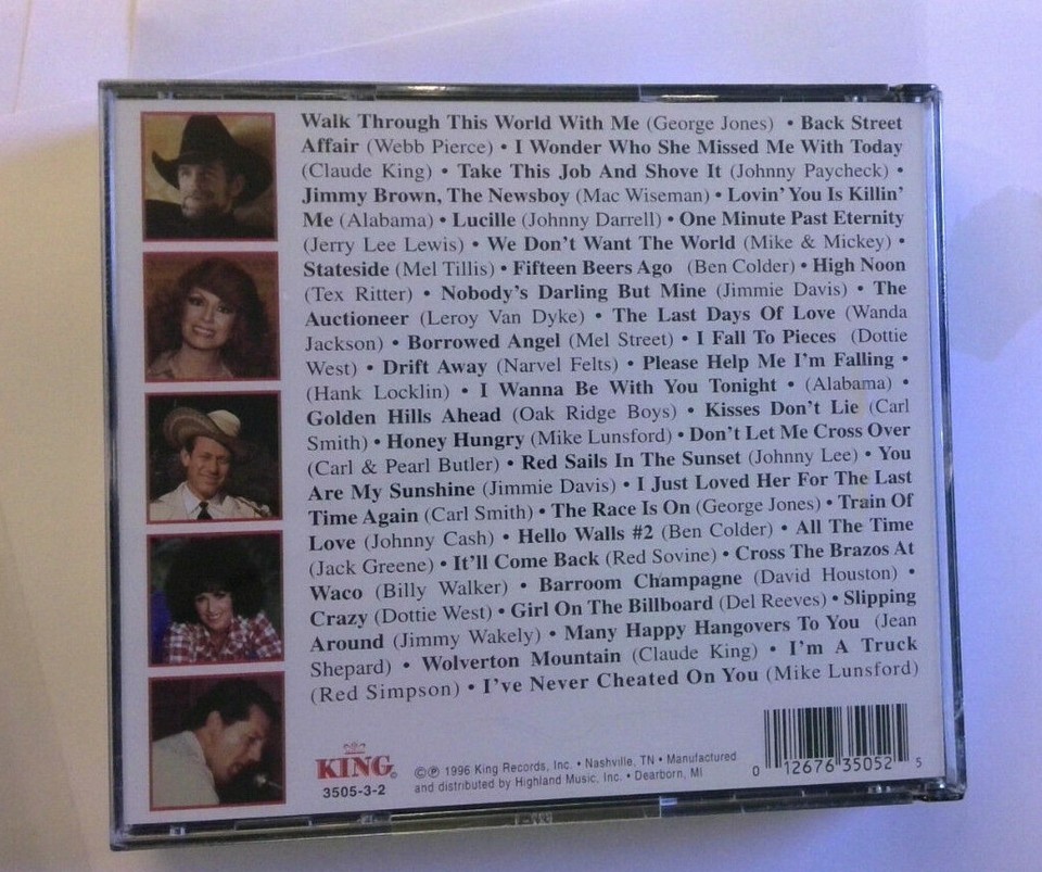 Country Stars on CD 62 Hits [New CD] 12676350525| eBay