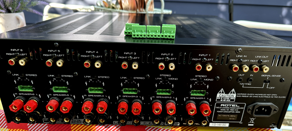 Rotel RMB-1512 Amplifier - Excellent working order | eBay