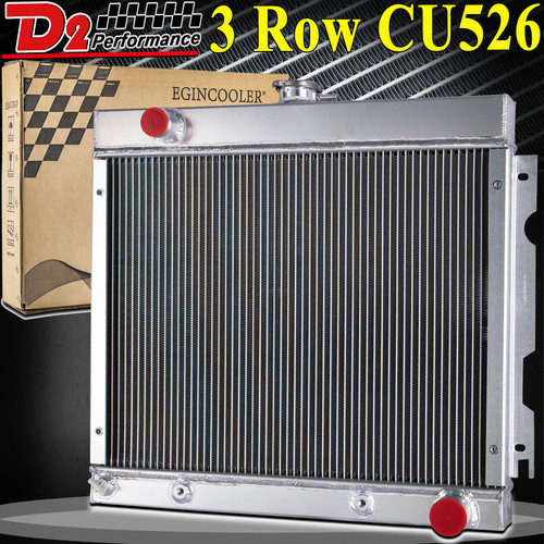 3 Row Aluminum Radiator For 1971-1972 Dodge Dart Plymouth Duster ...