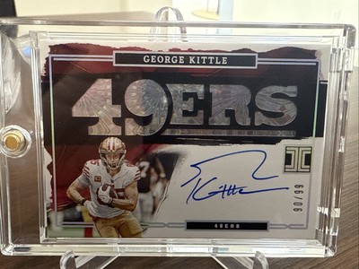 2023 Panini Impeccable Football George Kittle Autograph!!! #’d 90/99 ...