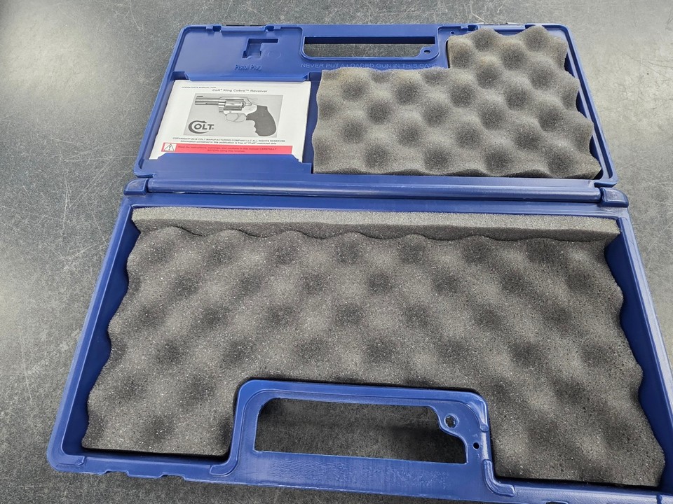 Factory Colt Blue Box / Case Python King Cobra Anaconda 1911 | eBay