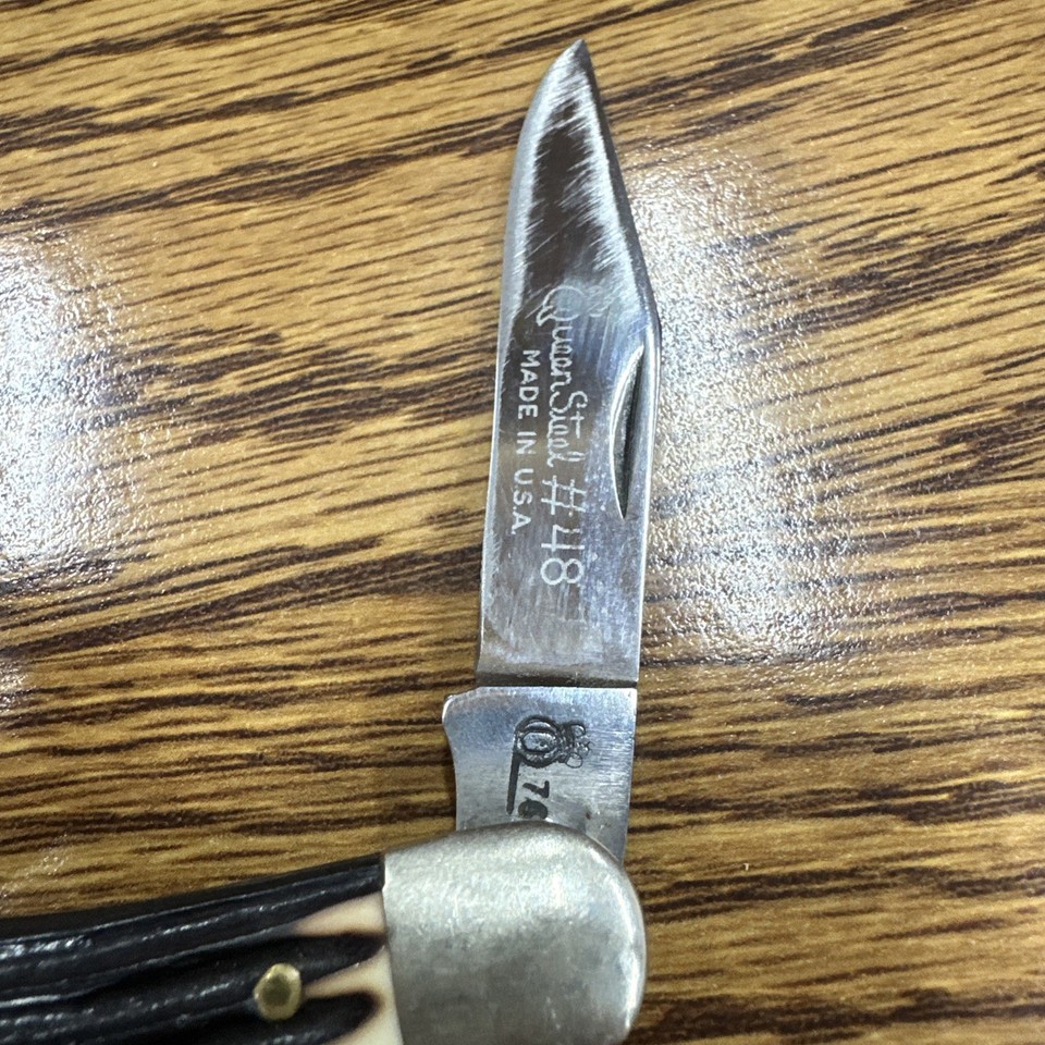 Queen #48 Whittler Delrin Vintage Pocket Folding Knife Very Good | eBay