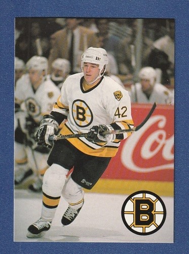 MIKE MILLAR 1989-90 Bruins Sports Action Update RC 89-90 Team Issue ...