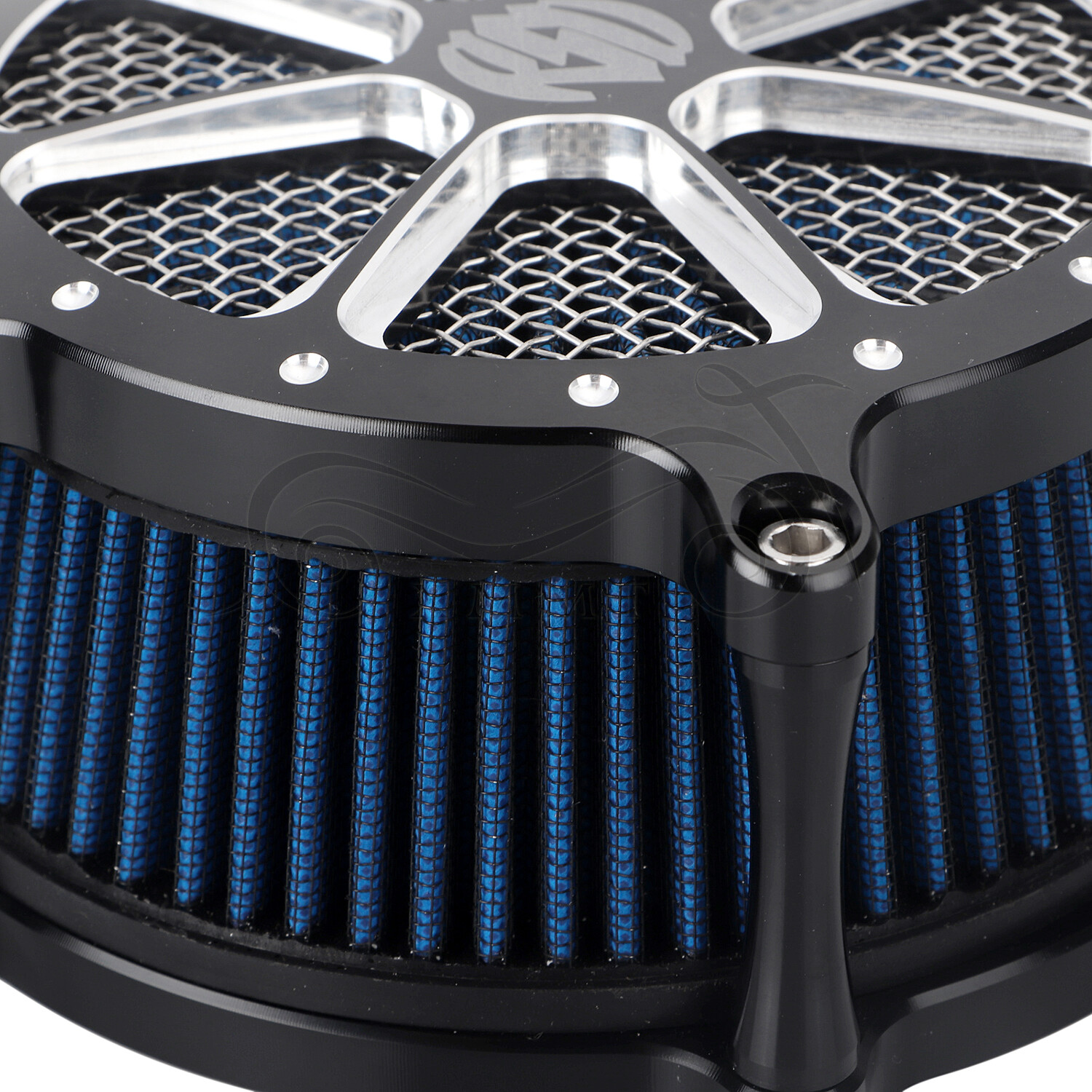 RSD Air Cleaner Blue Intake Filter For Harley Dyna Road Glide FLTR ...