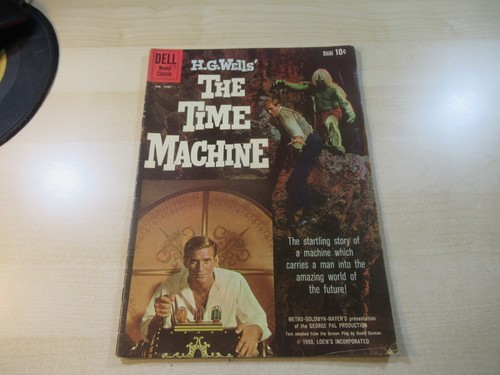 THE TIME MACHINE #1085 FOUR COLOR DELL MOVIE CLASSICS SILVER AGE HIGHER ...