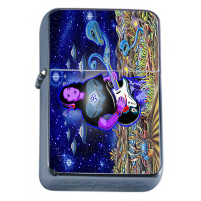 Alien Rock Music Em1 Flip Top Oil Lighter Wind Resistant | eBay