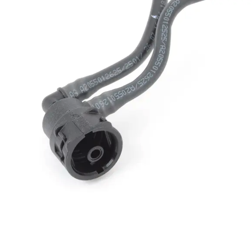 New Genuine Mercedes-Benz Engine Coolant Overflow Vent Line Hose ...