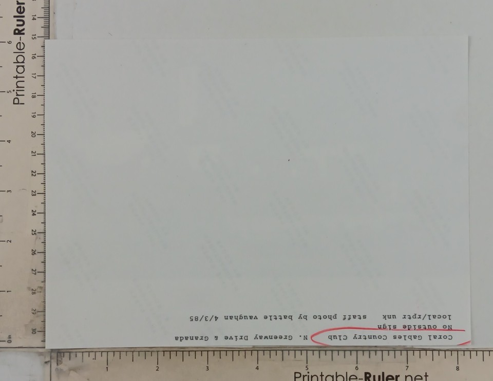 1985 Coral Gables Country Club Florida N Greenway Drive Cars Vintage ...