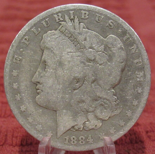 1884-O Morgan Dollar 90% Silver Coin - 141 Years Old New Orleans Mint ...