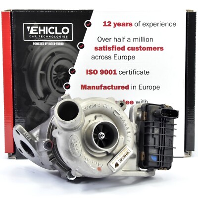 Turbocharger 832861 Jaguar F-Pace XF XJ 3.0d 2993 ccm 221 kW 300 BHP ...