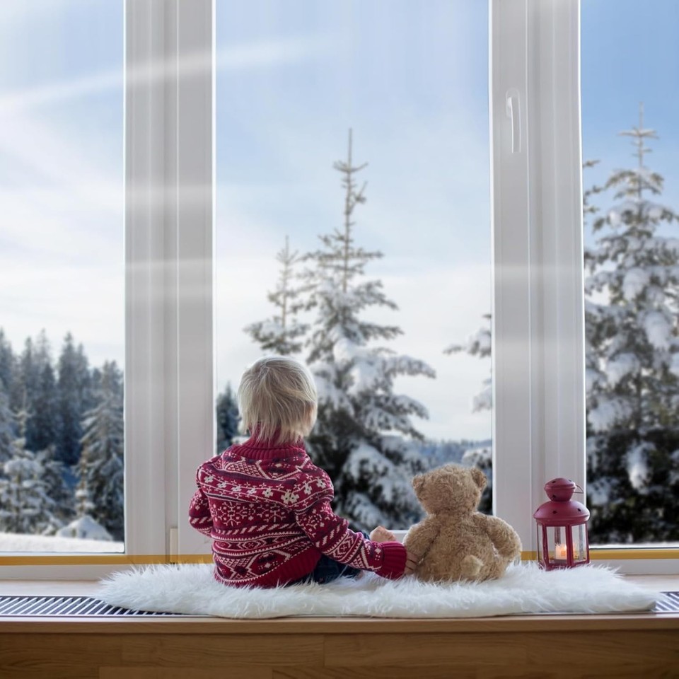 63'' x 394'' Window Insulation Kit, Window Insulation for Winter, POF ...