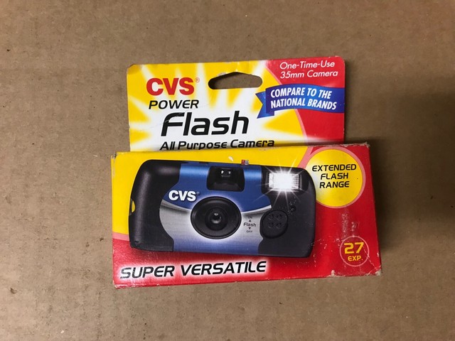 27 Exp CVS Power Flash 1x Use Disposable Camera for sale online | eBay