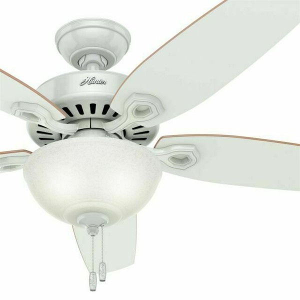 Hunter 53089 52" Ceiling Fan - White for sale online | eBay