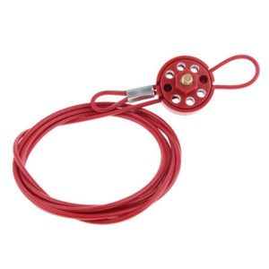 Adjustable Lockout Cable LOTO lockout tagout Electrical Safety Device ...