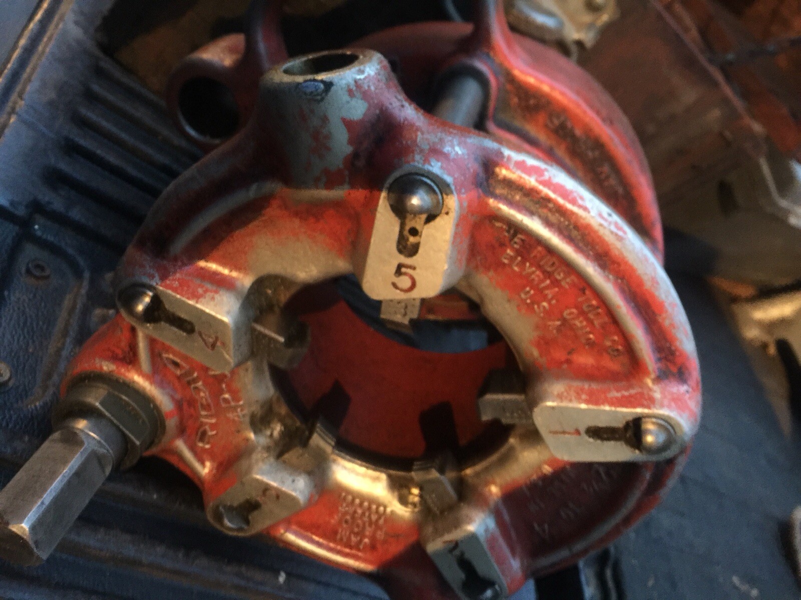 Ridgid 400 Electric 2 1/2 To 4” Pipe Threader In Case Plus Extra New ...