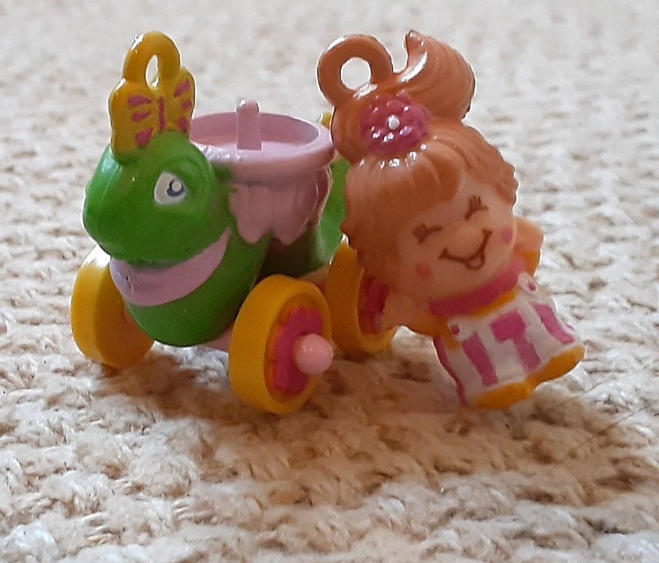 Vintage Charmkins Bouncing Bet & Half Inch Worm Charm Toy Figures 1984 ...