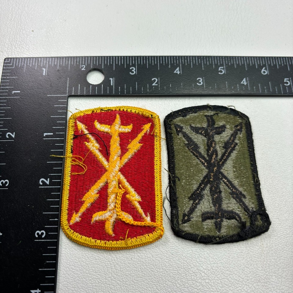 2 Patches Bundle United States Army 17TH FIELD ARTILLERY BRIGADE Patch ...