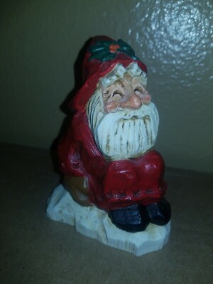 David Frykman Collection Oh The Joy Sitting Santa 4.75" Figurine 1994 ...