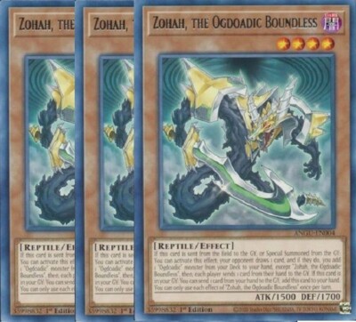 Yugioh - Zohah the Ogdoadic Boundless - 1st Ed Rare NM - Free ...