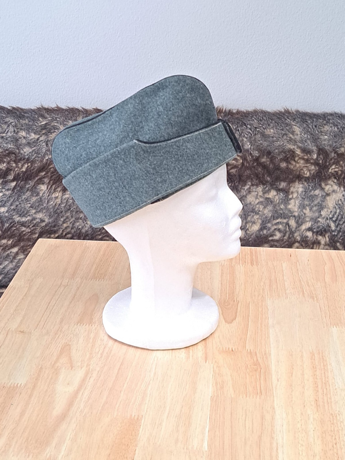 WW2 WW1 VTG Swiss Army Uniform 2 FUNCTIONS Military Cap Wool Hat Metal ...